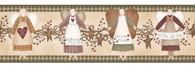 Angels Wallpaper Border Yc3310bd | Etsy