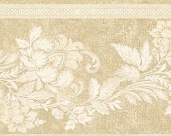 Floral Rose Wallpaper Border Cn79402dc - Etsy