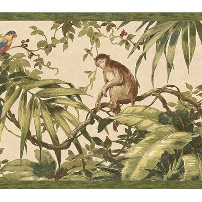 Monkey Wallpaper - Etsy