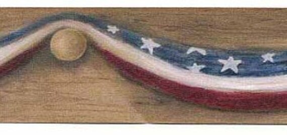 Narrow Americana Draped Flag Wallpaper Border 245b57499 - Etsy