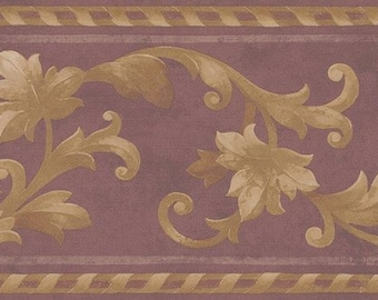 Extra Wide Wallpaper Border - Etsy