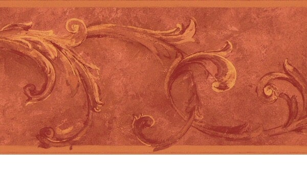 Acanthus Leaves Wallpaper Border - Etsy