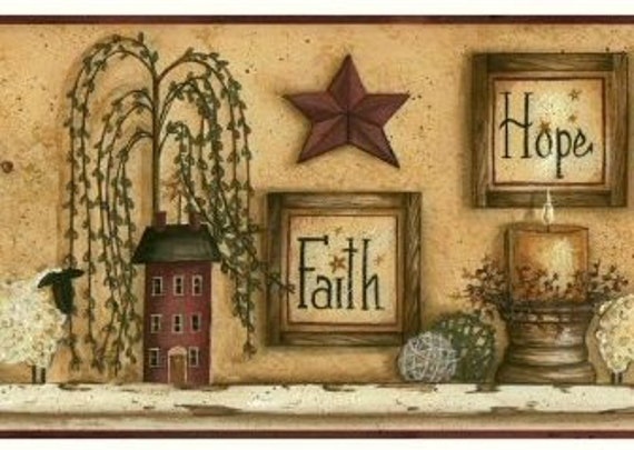 Rustic Wallpaper Borders