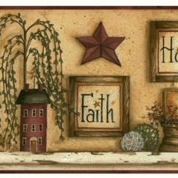 Christian Wallpaper Border - Etsy