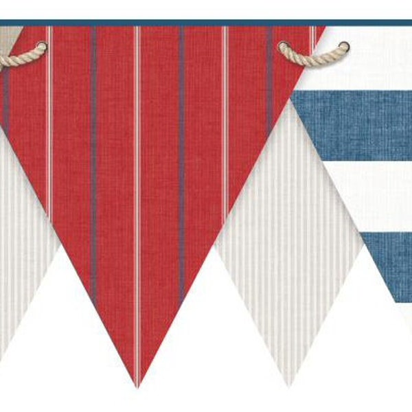 Nautical Wallpaper Border - Etsy