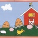 Down on Papa's Farm Wallpaper Border 94407 - Etsy