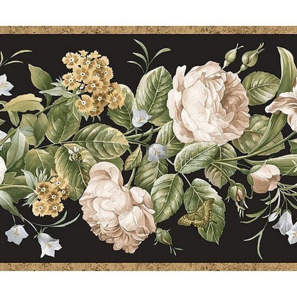 Cabbage Rose Floral - Etsy