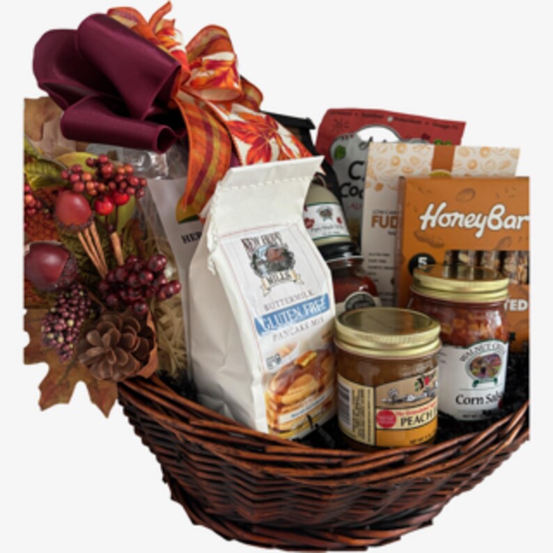 Artisan Breakfast Gift Basket: Gluten-free Low Sugar Breakfast & Snacks ...