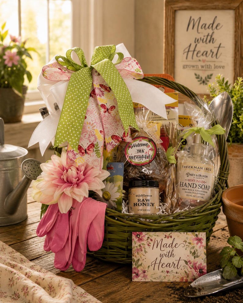 Gardening Gift Basket – Tools, Seeds, Essentials for Plant Lovers - Etsy