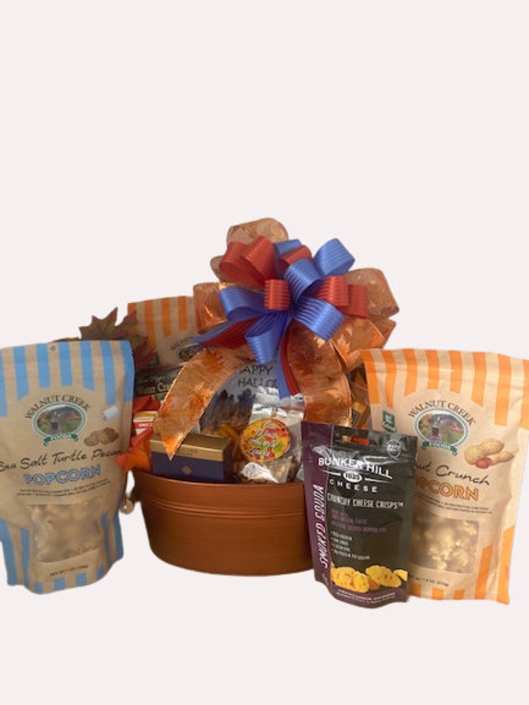 Autumn Harvest Gift Basket: Farmhouse Fall Gourmet Treats - Etsy