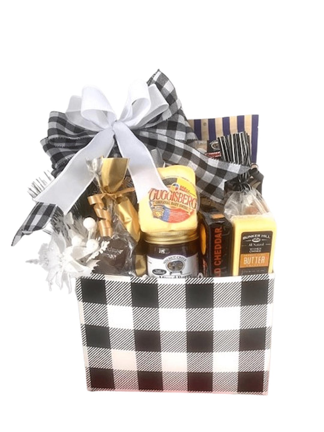 Winter Farmhouse Gift Basket, Ohio Made Gift Basket, Country Gift ...