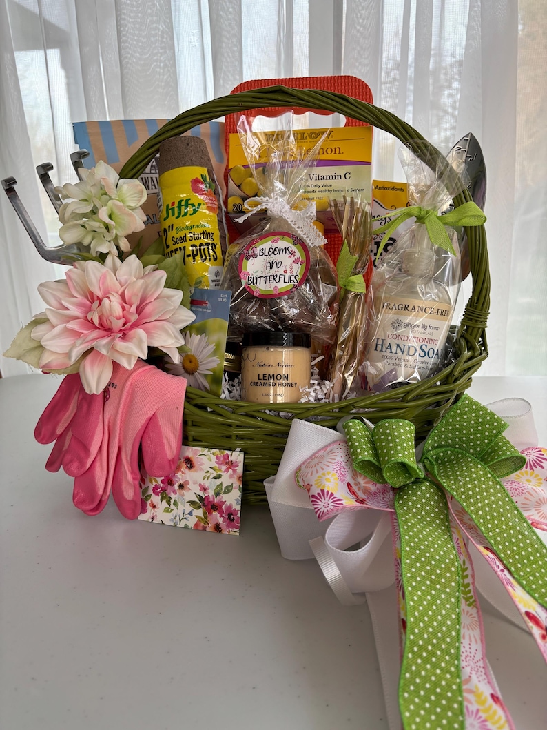 Gardening Gift Basket – Tools, Seeds, Essentials for Plant Lovers - Etsy