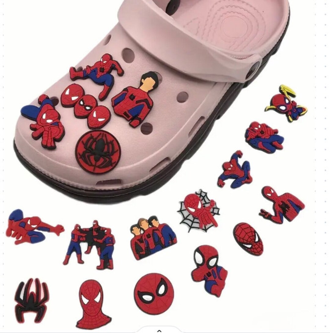 Gamer Spidey and Friends Shoe Charms Crocs - Etsy