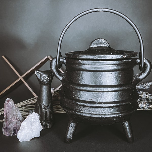 Cast Iron Cauldron - Etsy