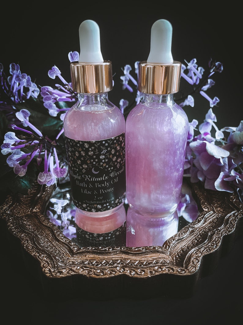 Shimmering Bath and Body Oil - Etsy