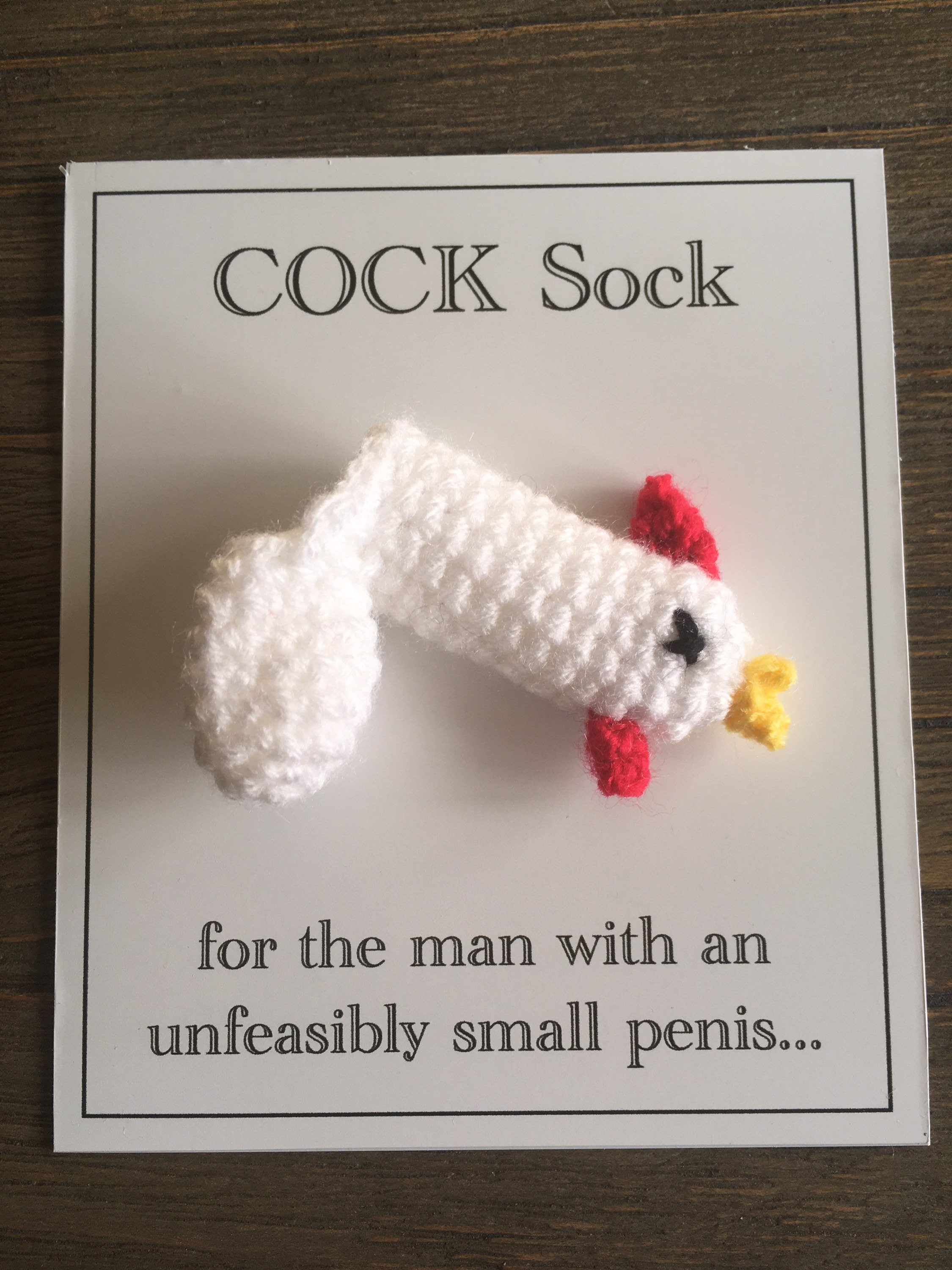 Mini Cock Sock/willy Warmer - Etsy UK