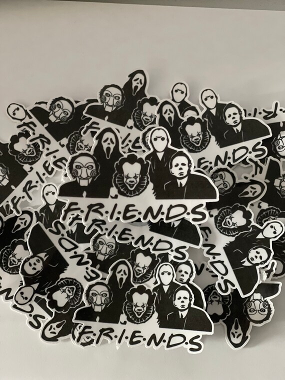 Horror Movie Sticker Pack | Etsy