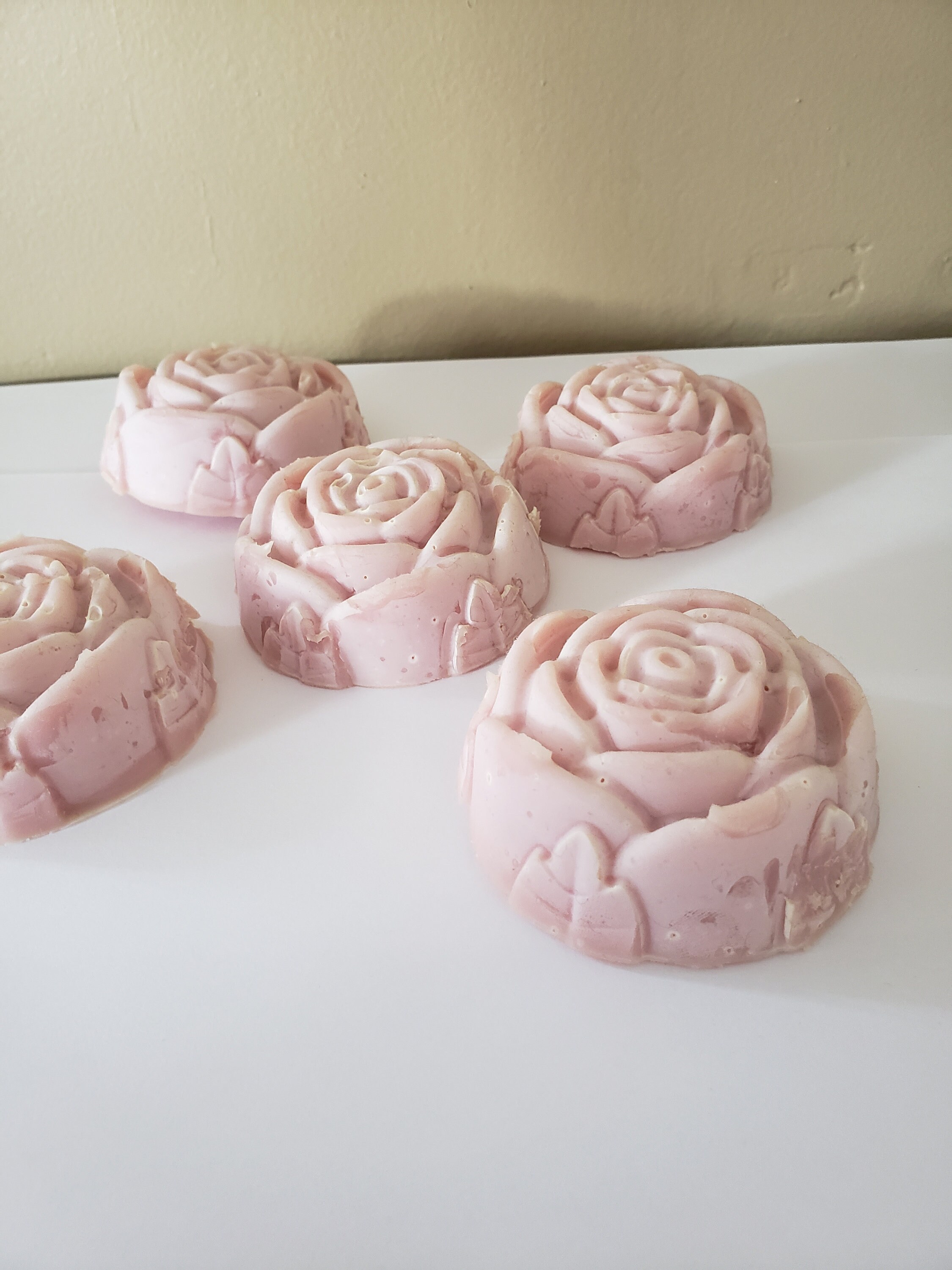 Jabón de barra en forma de rosa / regalo dama de honor / jabón | Etsy