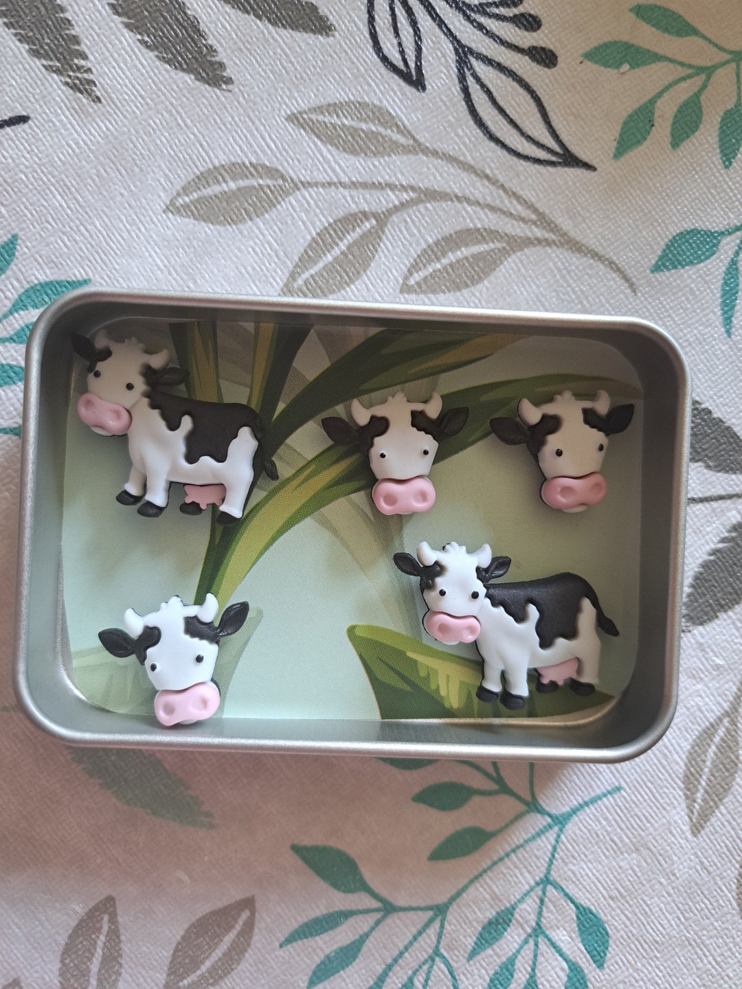 Cow Magnets/farm Magnets/fridge Magnets/cute Magnets/magnets With Tin ...