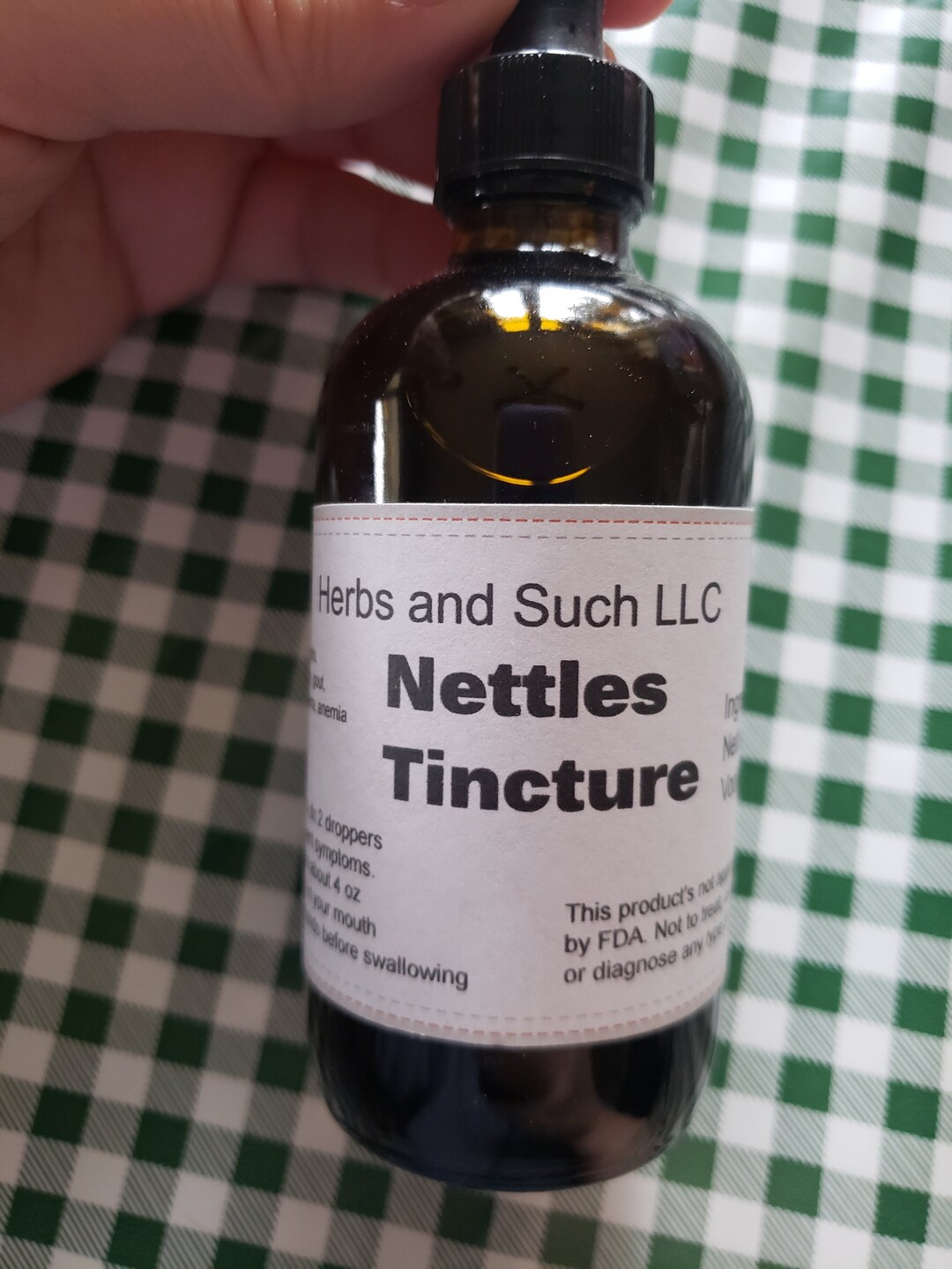 4 Oz /nettles Tincture/stinging Nettles - Etsy