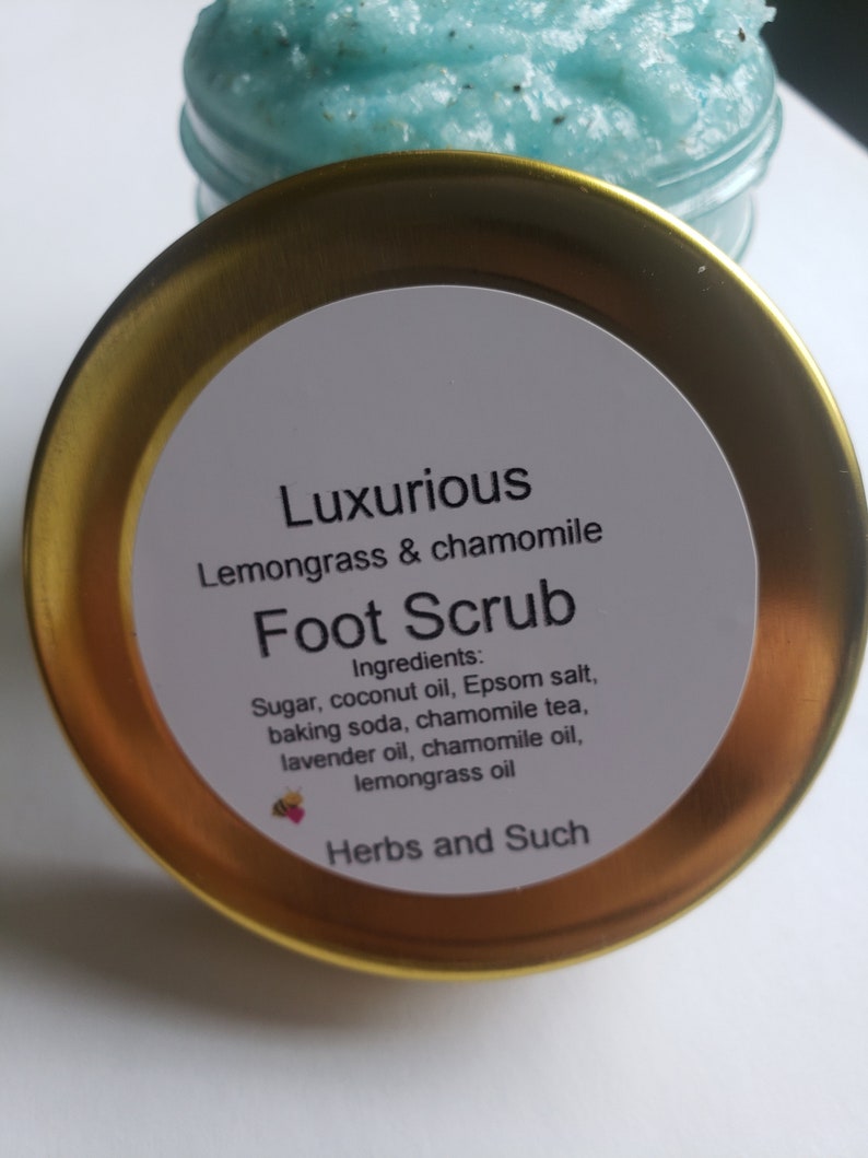 Luxe Foot Scrub/exfoliating Foot Scrub/hand Scrub/body - Etsy