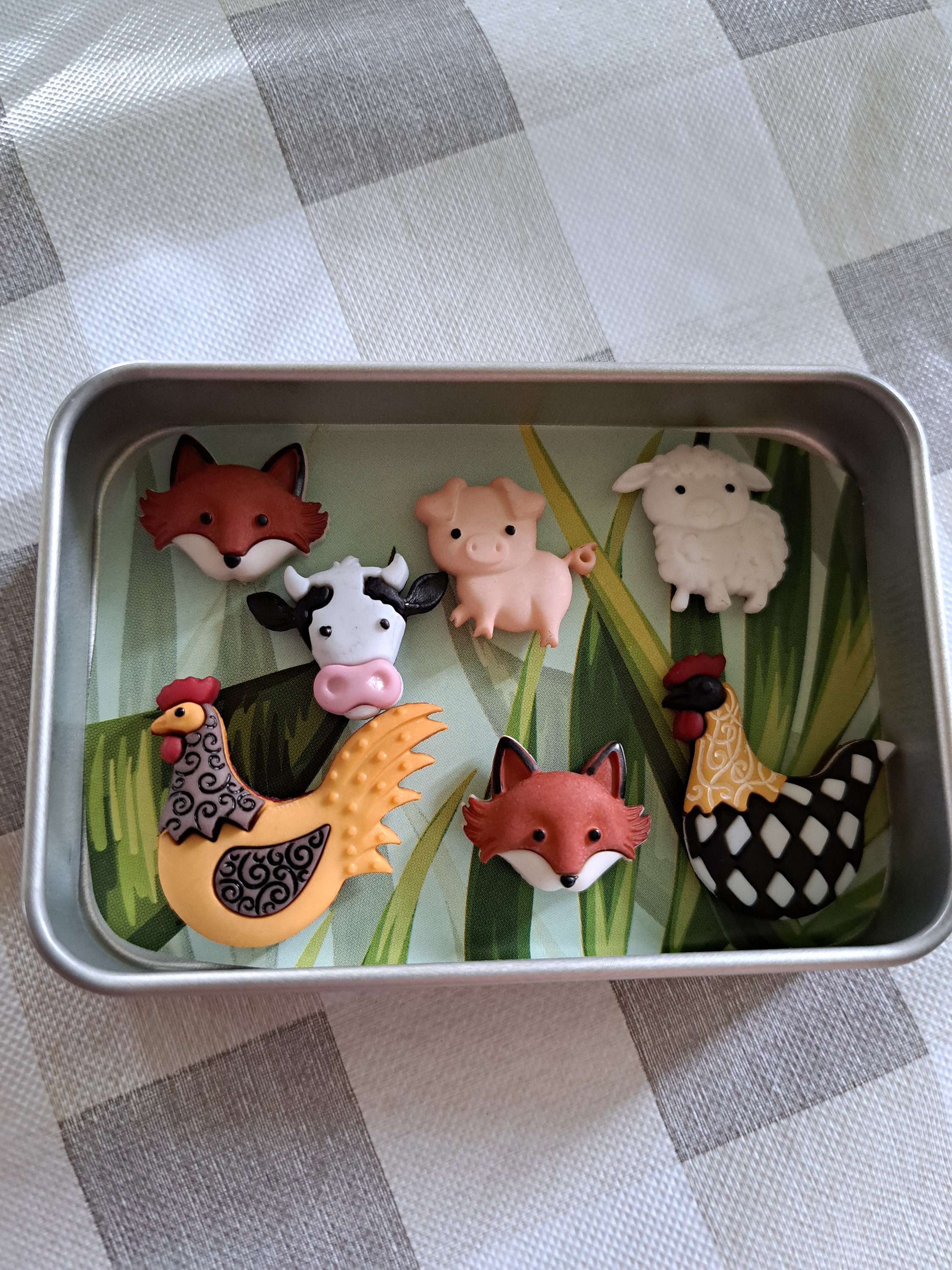Farm Animal Magnets/fridge Magnets - Etsy