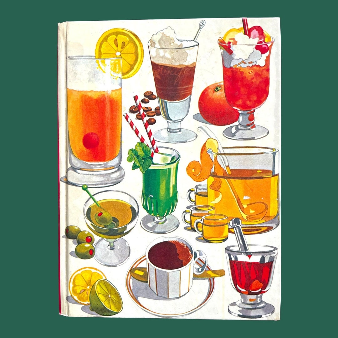 1977 German Drinks Cookbook: Die Grosse Welt Der Getränke - Etsy