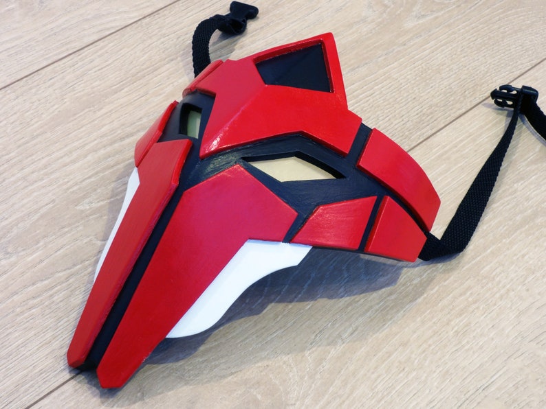Genshin Impact Fatui Pyro Agent Mask for Cosplay - Etsy