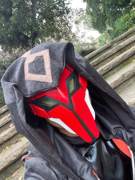 Genshin Impact Fatui Pyro Agent Mask for Cosplay - Etsy Sweden