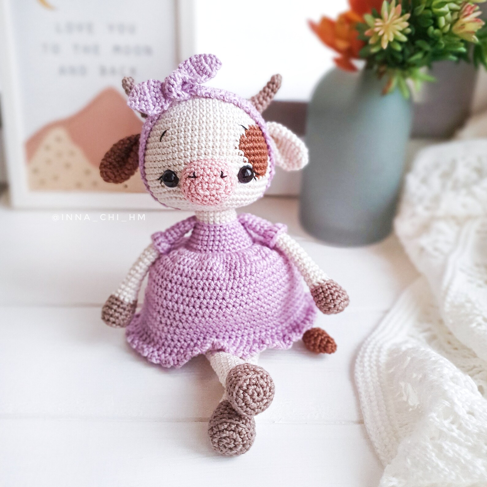 PATTERN ONLY: Rosie the Cow Cow Amigurumi Toy Diy Farm - Etsy