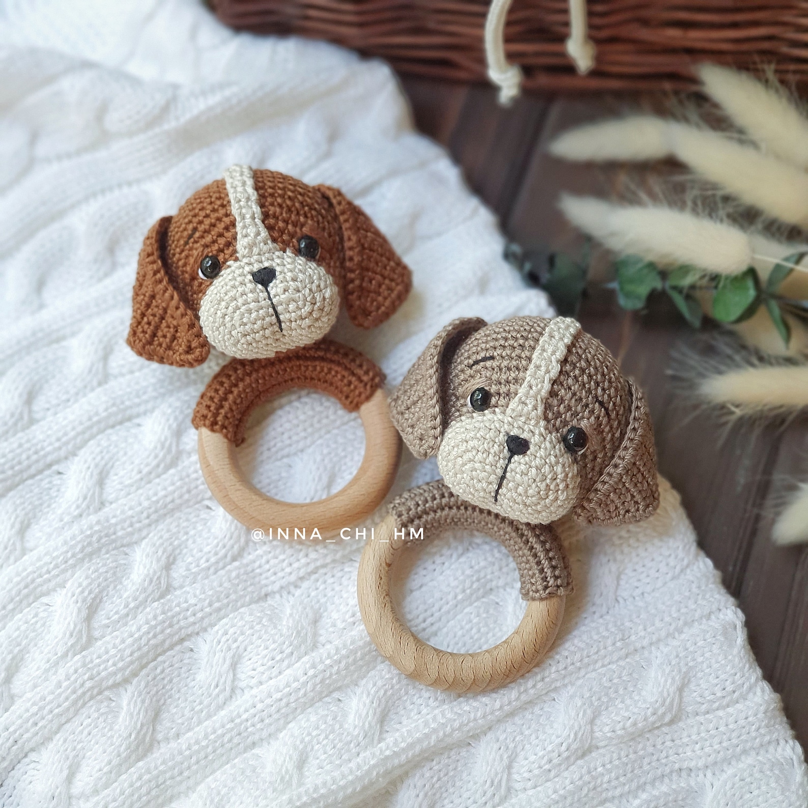 PATTERN ONLY: Puppy Baby Rattle Dog Amigurumi Toy Puppy | Etsy Australia