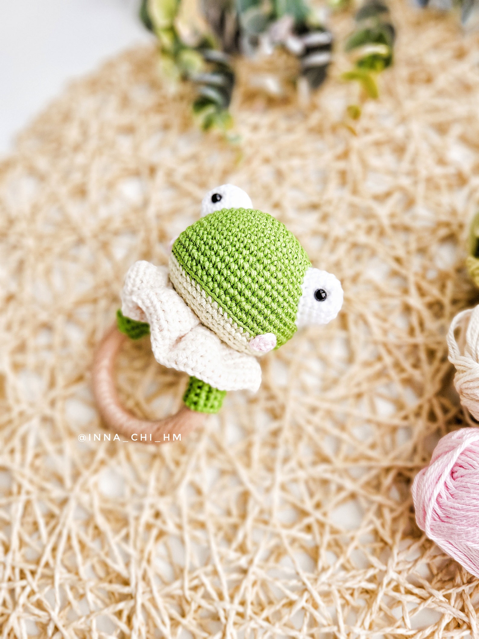 PATTERN ONLY: Frog Baby Rattle Frog Amigurumi Toy Frog Toy - Etsy