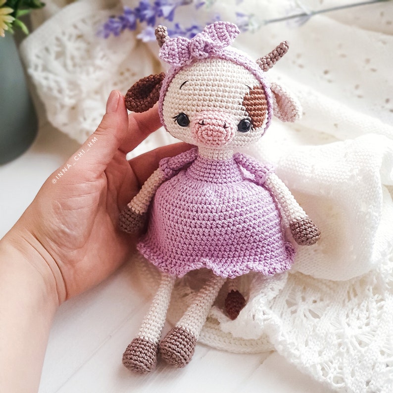 PATTERN ONLY: Rosie the Cow Cow Amigurumi Toy Diy Farm | Etsy