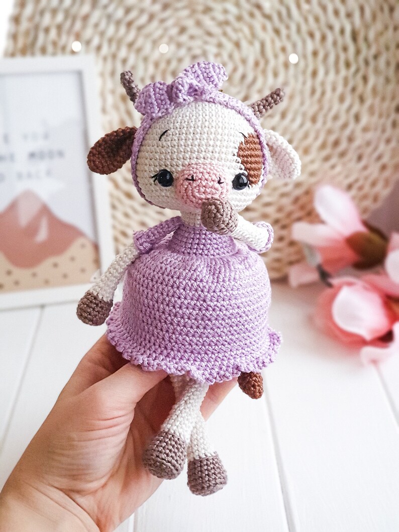 PATTERN ONLY: Rosie the Cow Cow Amigurumi Toy Diy Farm | Etsy