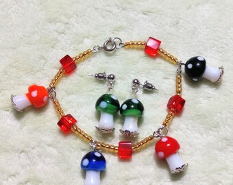 Super Mario Beaded Bracelet - Etsy