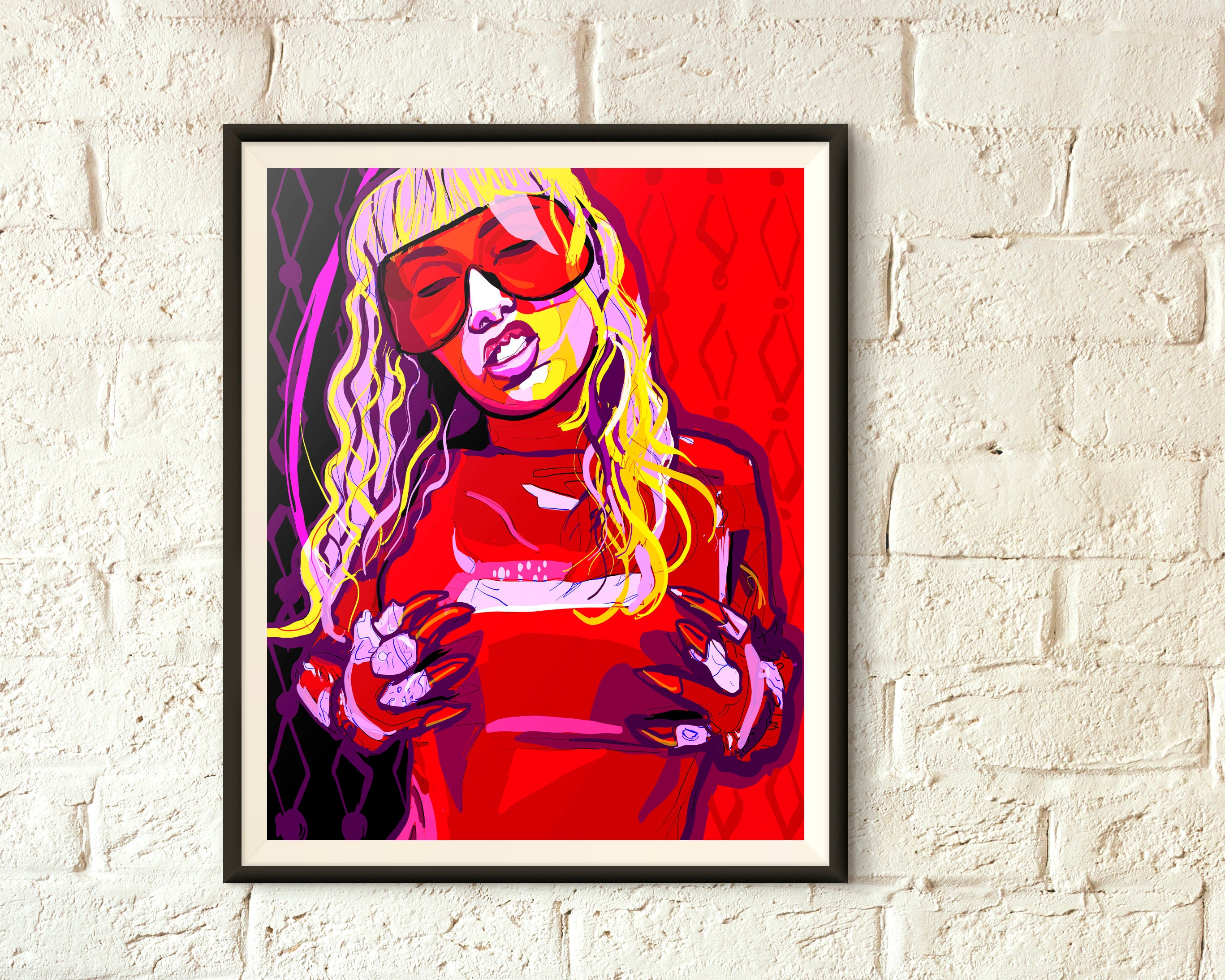 Pop Art Miley Cyrus