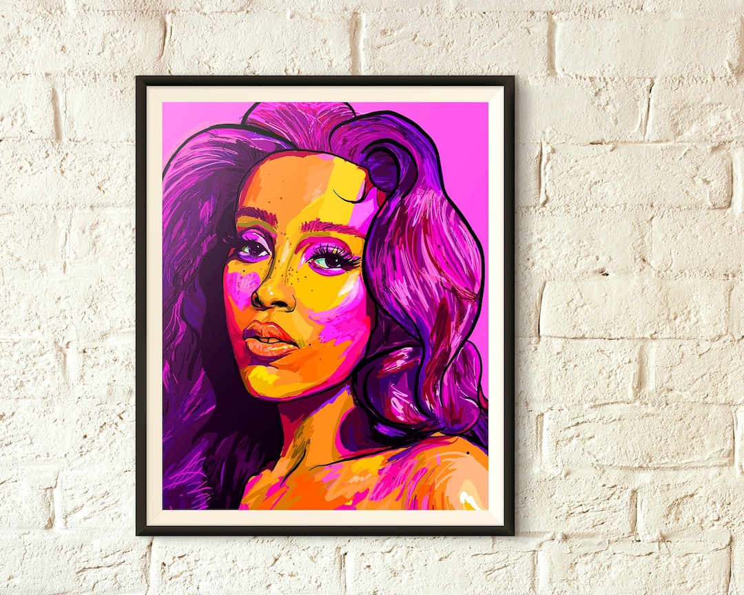 Doja Cat Poster Print, Pop Art, Wall Art, Home Decor Gifts, Feminist ...