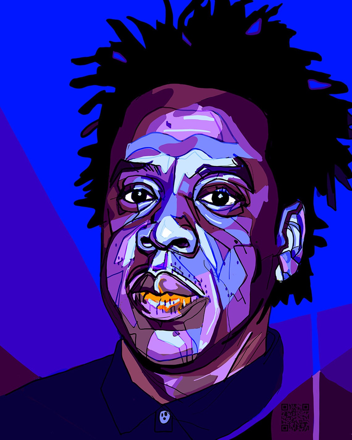 Jay-z Poster Print, Pop Art, Wall Art, Birthday Gifts, Hip-hop/rap ...