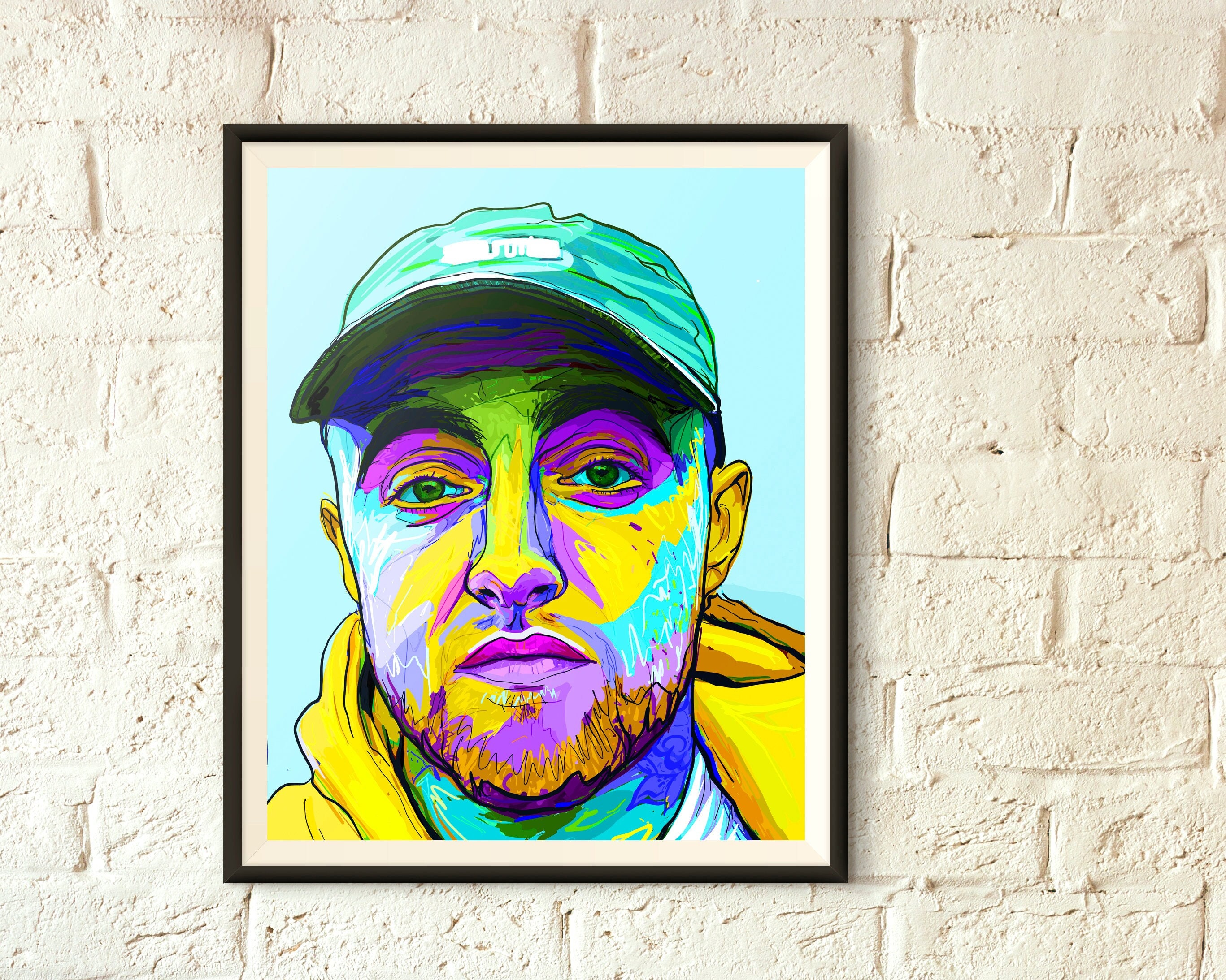 Mac Miller Pop Art