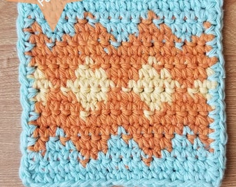 PDF Crochet Pattern Aztec Coasters: Citlali Tapestry | Etsy