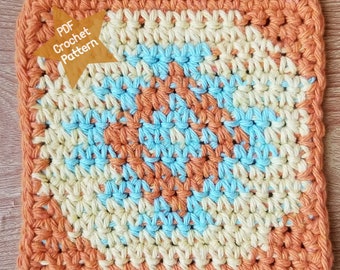 PDF Crochet Pattern Aztec Coasters: Meztli Tapestry - Etsy