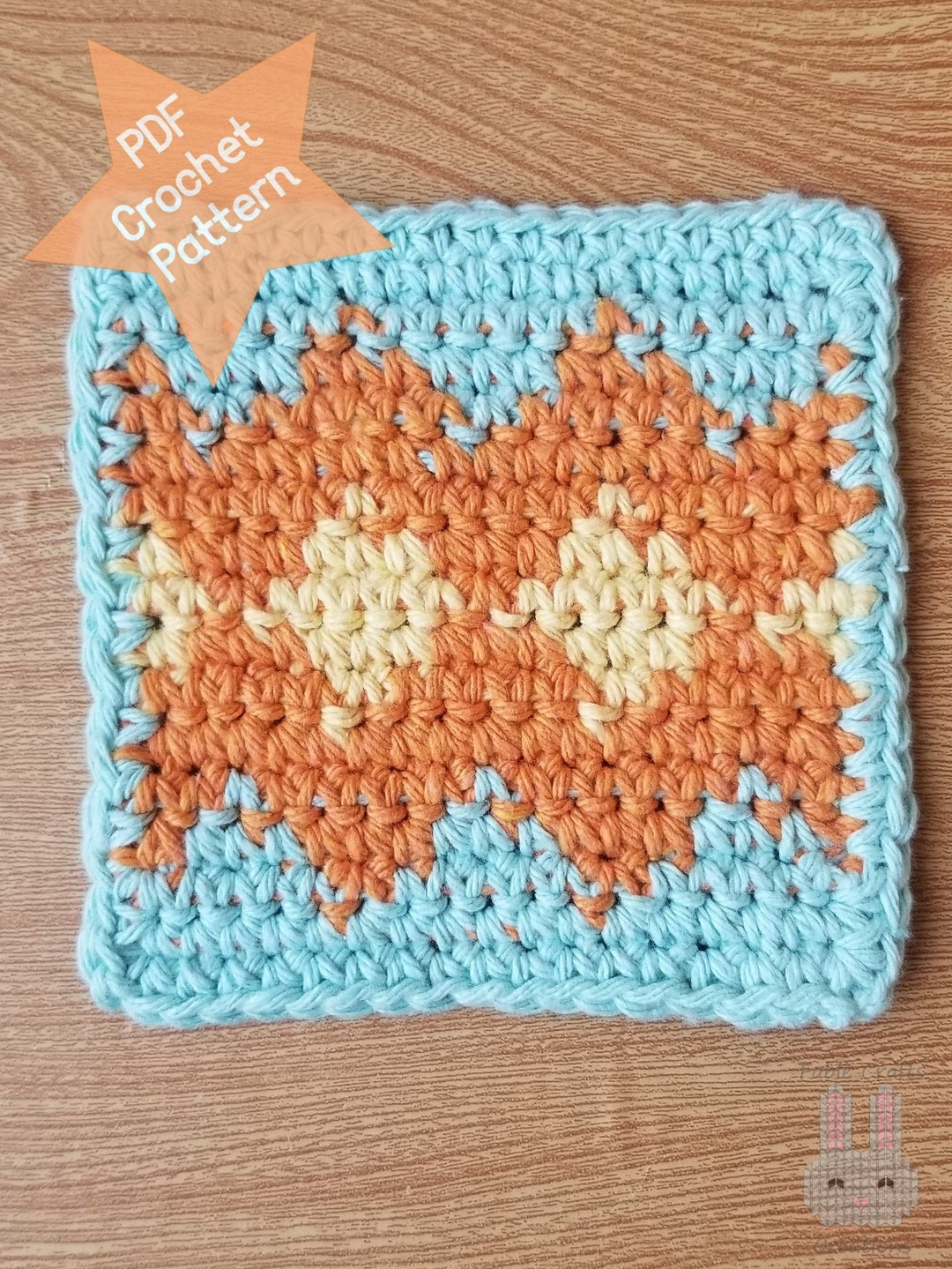 PDF Crochet Pattern || Aztec Coasters: Meztli || Tapestry Crochet ...