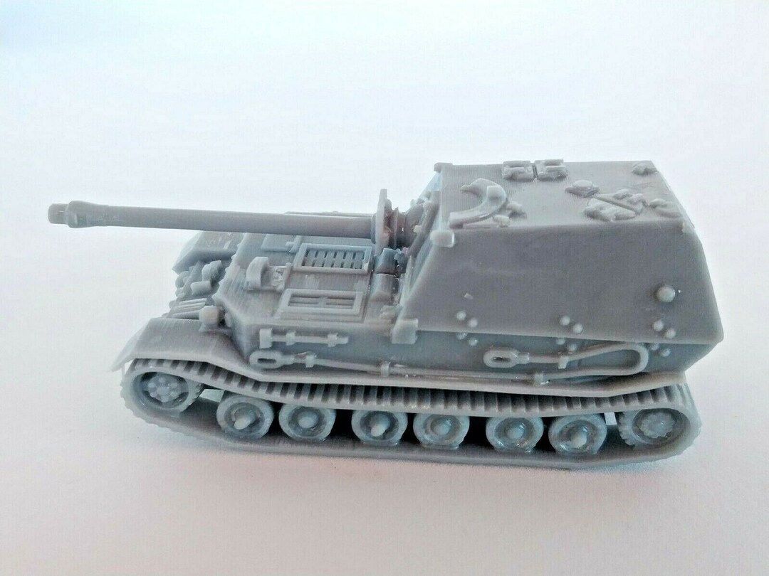 German Ferdinand Tank Model WWII 1/72 1/87 1/100 1/144 1/200 Scale Bolt ...