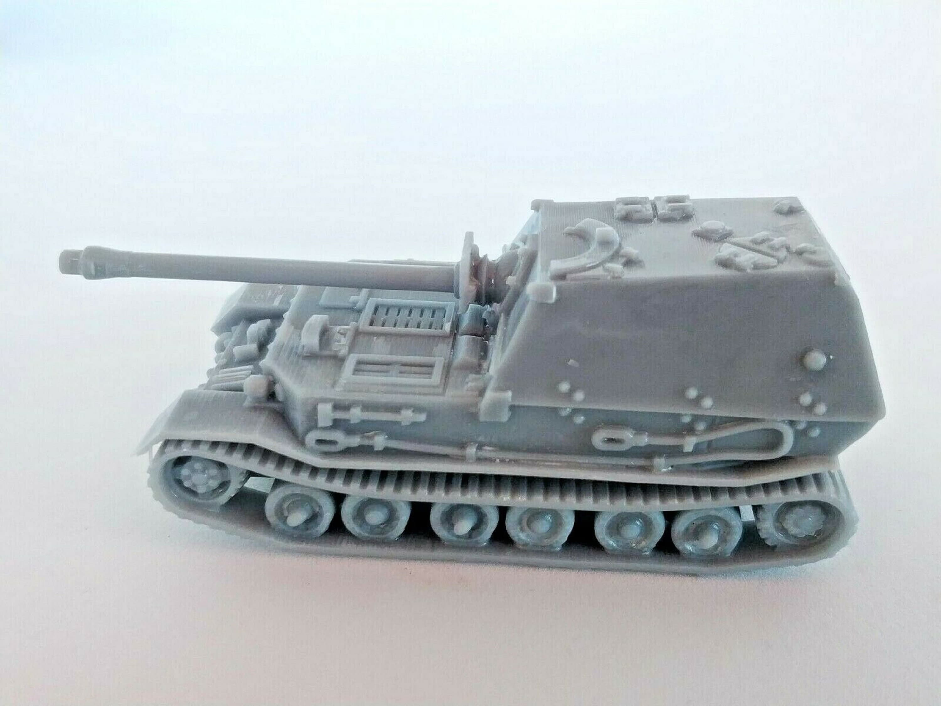 German Ferdinand Tank Model WWII 1/72 1/87 1/100 1/144 1/200 Scale Bolt ...