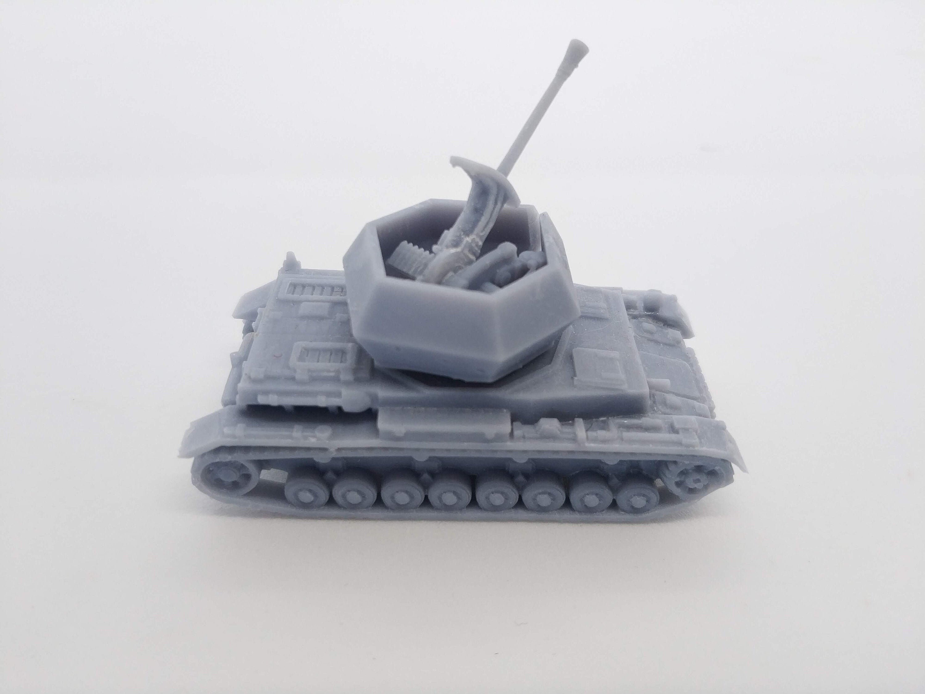 German Flakpanzer IV Ostwind Tank Model WWII 1/48 1/72 1/87 1/100 1/144 ...