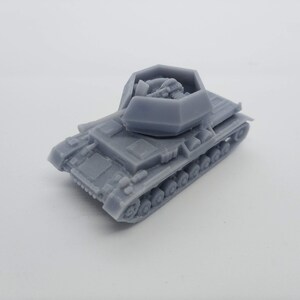 German Flakpanzer IV Ostwind Tank Model WWII 1/48 1/72 1/87 1/100 1/144 ...