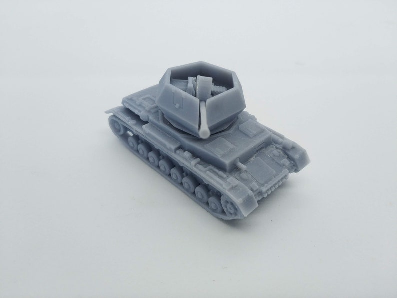 German Flakpanzer IV Ostwind Tank Model WWII 1/48 1/72 1/87 1/100 1/144 ...