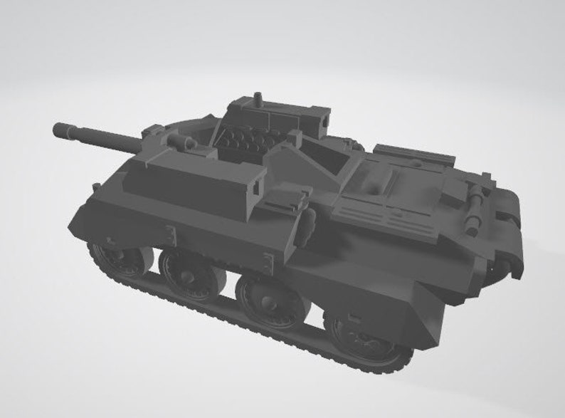 British Alecto Tank Model 1/32 1/48 1/72 1/87 1/100 1/144 1/200 Scale ...