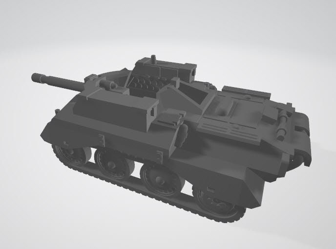 British Alecto Tank Model 1/32 1/48 1/72 1/87 1/100 1/144 1/200 Scale ...
