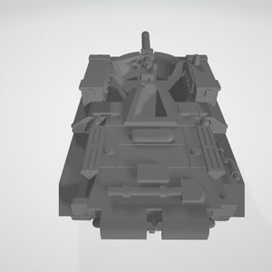 British Alecto Tank Model 1/32 1/48 1/72 1/87 1/100 1/144 1/200 Scale ...